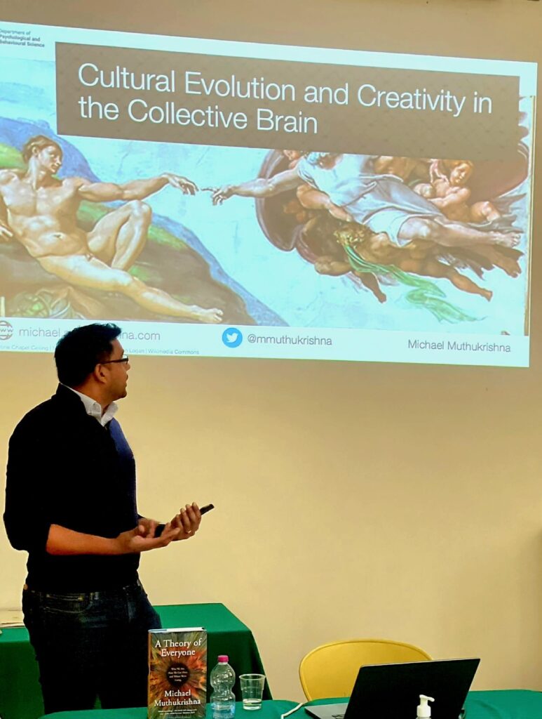 Invited speaker at Creativity: Innovation, Transmission and Motivation ...